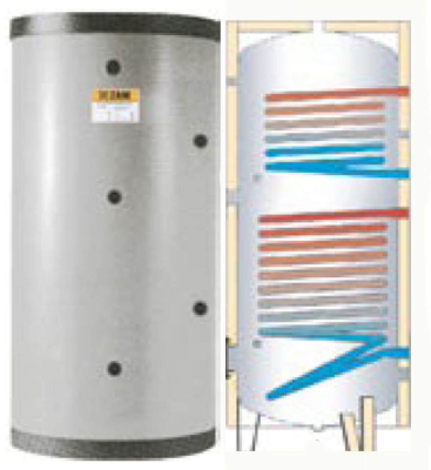 Boiler din inox solar drx 800 | Calor